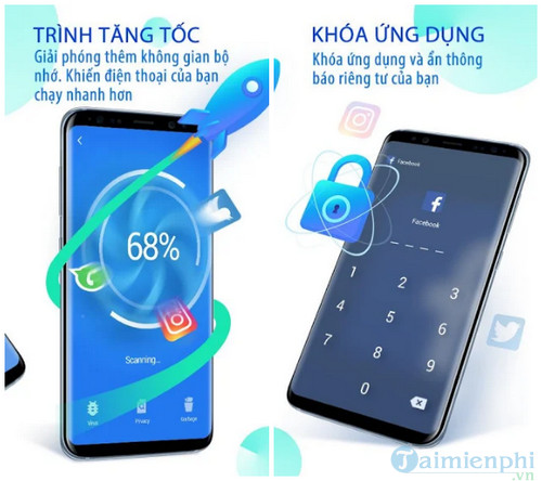 Download GO Security Cho Android - Ứng dụng bảo mật, tăng tốc cho di đ