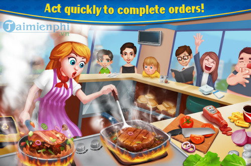 Tải Crazy Cooking, game nấu ăn cho Android, iPhone -taimienphi.vn