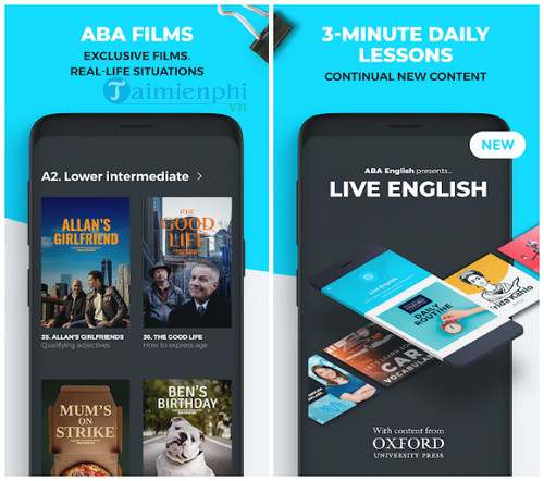 Tải ABA English, ứng dụng học tiếng anh giao tiếp cho Android, iPhone