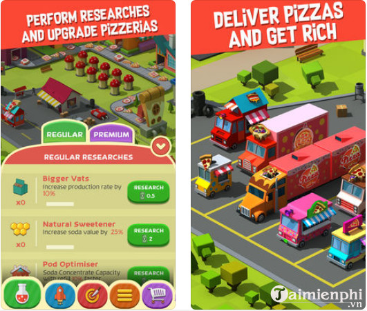 Download Pizza Factory Tycoon Cho Android - Tham gia quản lý tiệm pizz