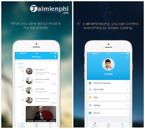Tải EyeCloud, ứng dụng giám sát camera cho Android, iPhone -taimienphi