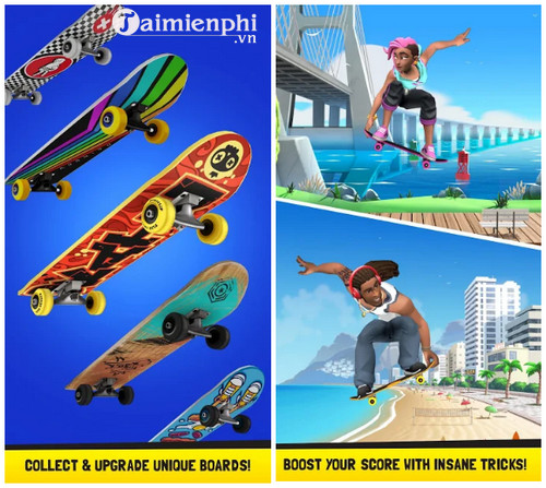 Tải Flip Skater, game ván trượt cho Android, iPhone -taimienphi.vn