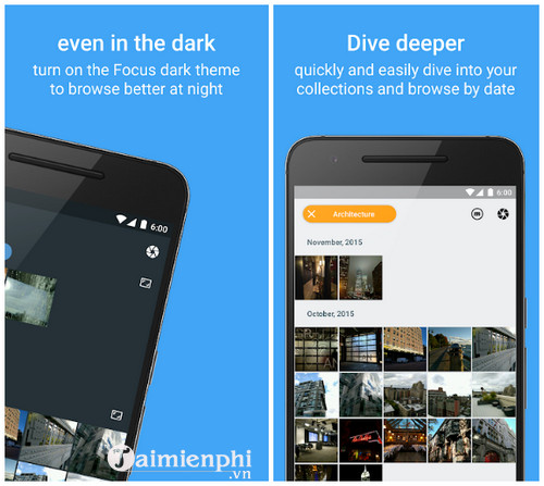 Download Focus Cho Android - Ứng dụng xem ảnh hiện đại và tiện ích cho