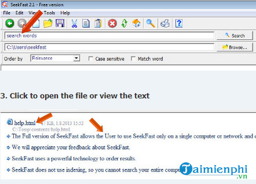 Download SeekFast 2.3 - Tìm kiếm tài liệu nhanh chóng và tiện lợi -tai