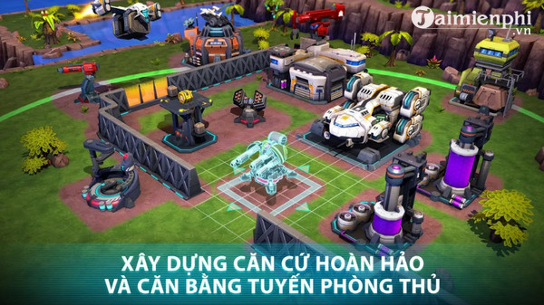 Tải Dawn of Steel, game chiến tranh robot cho android, iPhone -taimien