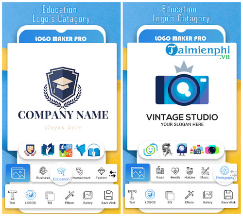 Download Logo Maker Pro Cho Android - Ứng dụng thiết kế logo tuyệt vời