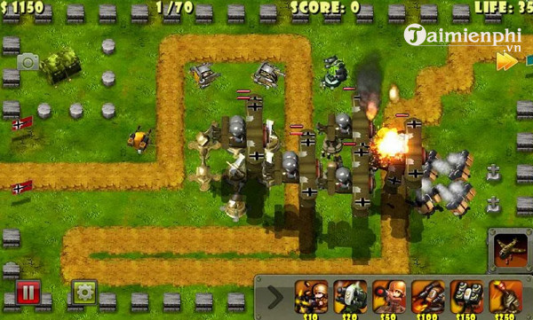 Tải Little Commander, game thủ thành cho Android, iPhone -taimienphi.v