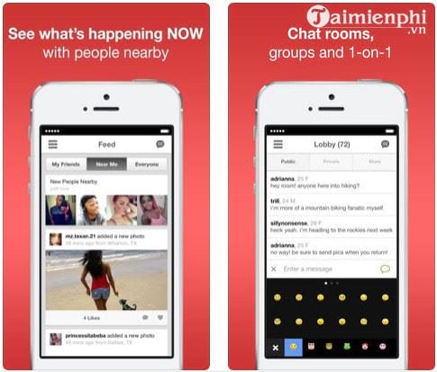 Tải Moco, ứng dụng nhắn tin cho Android, iPhone -taimienphi.vn