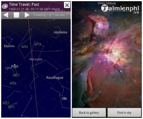 Download Sky Map Cho Android - Khám phá bầu trời và chòm sao dễ dàng