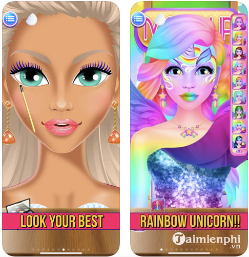 Tải Make Up Touch 2, game trang điểm cho Android, iPhone -taimienphi.v