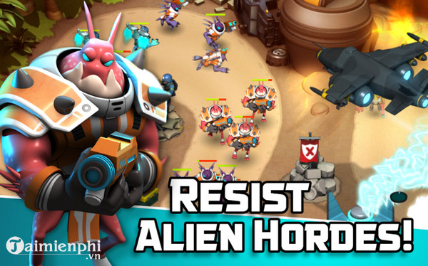 Tải Alien Creeps TD, game thủ thành cho Android, iPhone -taimienphi.vn