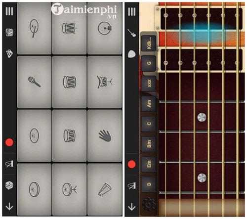 Download Walk Band Cho Android - Trải nghiệm chơi nhạc cụ điện tử trên