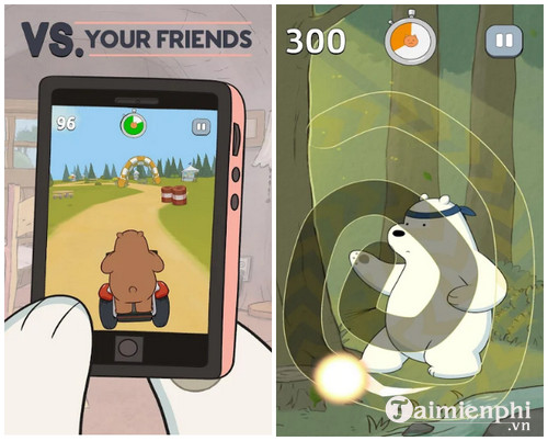 Tải Free Fur All, game 3 chú gấu cho Android, iPhone -taimienphi.vn