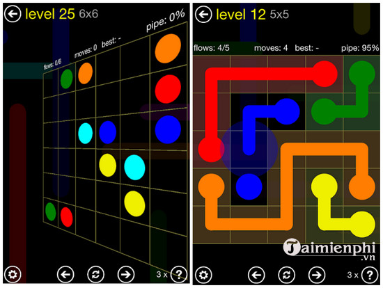 Tải Flow Free, game nối điểm cho Android, iPhone, windows phone -taimi