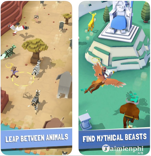 Tải Rodeo Stampede, game chạy bất tận cho Android, iPhone -taimienphi.