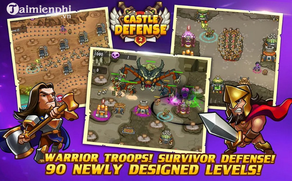Tải Castle Defense, game thủ thành cho Android, iPhone -taimienphi.vn