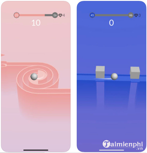 Tải TENKYU, game lăn bi cho Android, iPhone -taimienphi.vn