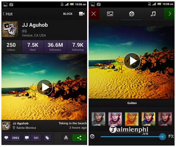 Download Viddy Cho Android - Ứng dụng làm phim ngắn đầy sáng tạo và ti