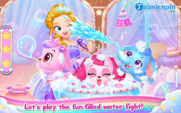 Tải Princess Libby Rainbow Unicorn, game bạn gái cho Android, iPhone