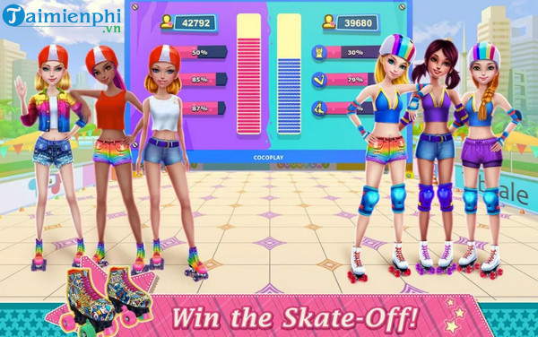Tải Roller Skating Girls, game trượt patanh cho Android, iPhone -taimi