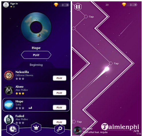 Tải Beat Dot: Dancing Ball Music Line, game âm nhạc cho Android -taimi