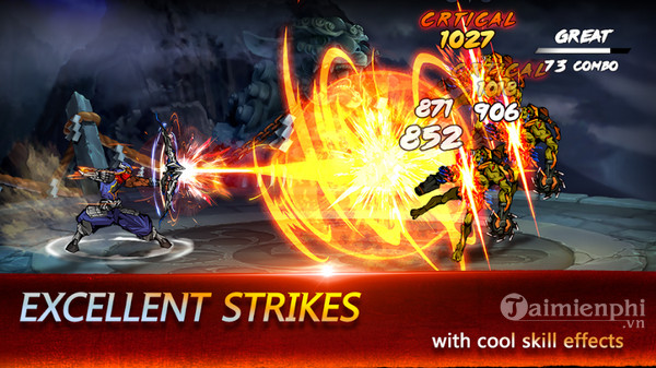 Tải Ninja Hero, game hành động cho Android, iPhone -taimienphi.vn