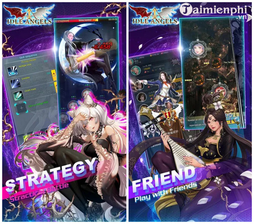 Download Idle Angels cho iPhone, Android, game chiến thuật hấp dẫn -ta