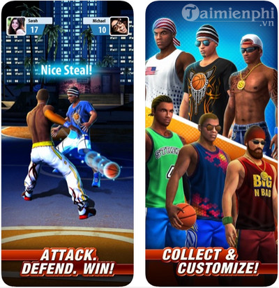 Tải Basketball Stars, game bóng rổ cho Android, iPhone -taimienphi.vn