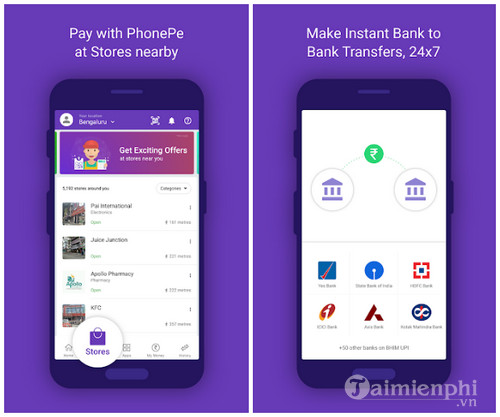 Tải PhonePe, ứng dụng ngân hàng cho Android, iPhone -taimienphi.vn