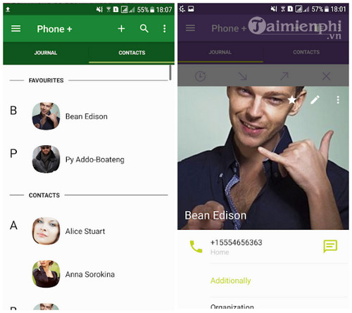 Tải Phone + Contacts and Calls, ứng dụng sao lưu danh bạ cho Android