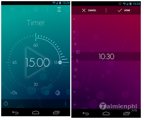 Download Timely Alarm Clock Cho Android - Ứng dụng báo thức đa chức nă