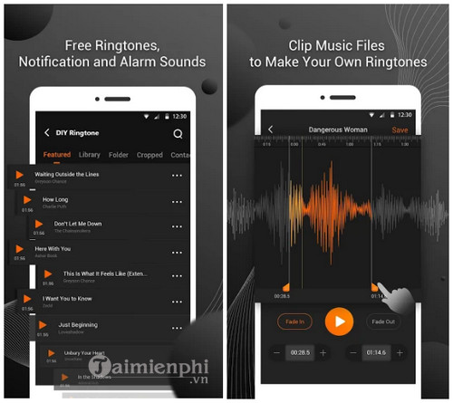 Tải Easy Ringtone Maker, ứng dụng tạo nhạc chuông cho Android -taimien