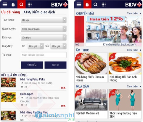 Download BIDV Lifestyle Cho iPhone - Ứng dụng cập nhật khuyến mại và ư
