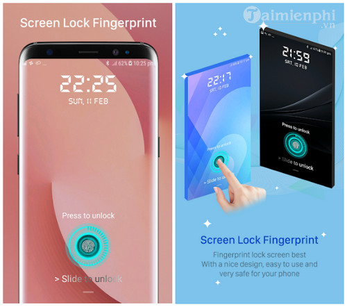 Tải Fingerprint lock screen Prank, ứng dụng đặt mật khẩu bằng vân tay