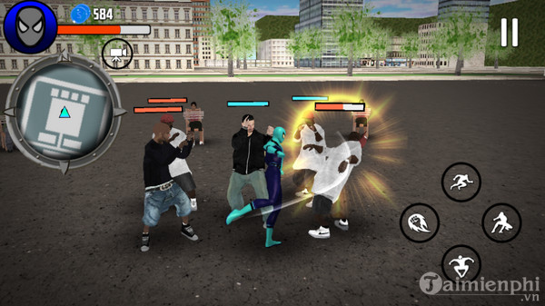 Tải Power Spider, game người nhện cho Android -taimienphi.vn