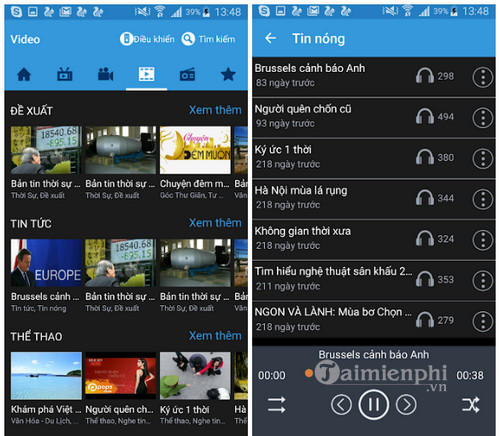Tải VTC Play, ứng dụng xem tivi cho Android, iPhone -taimienphi.vn
