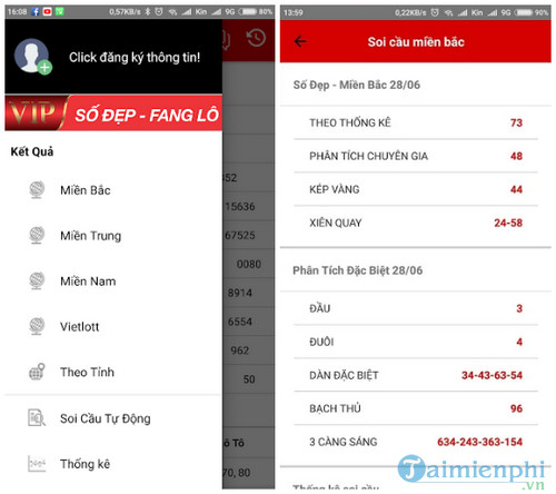 Download So dep Cho Android - Ứng dụng xem kết quả xổ số nhanh chóng v