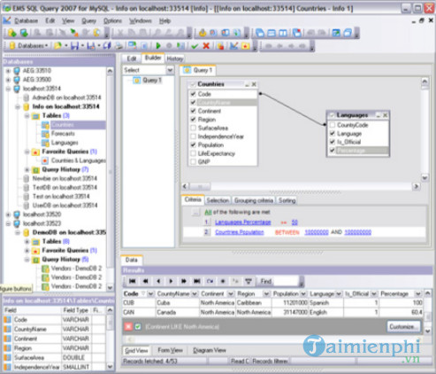 Download MySQL 8.0.16 - Hệ quản trị cơ sở dữ liệu mạnh mẽ và miễn phí