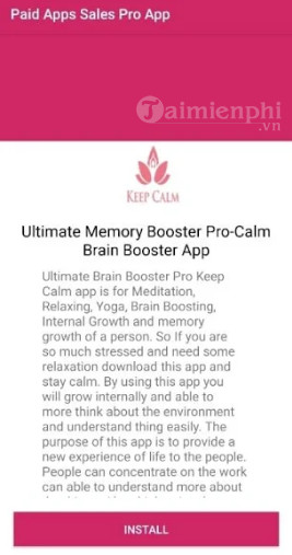 Tải Paid Apps Sales Pro App, tải ứng dụng trả phí Android miễn phí -ta