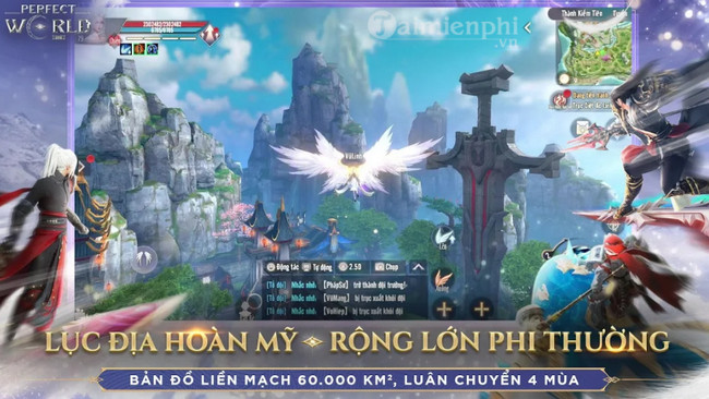 Tải Perfect World VNG cho Android, iPhone - game nhập vai cho di động