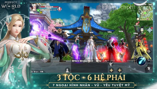 Tải Perfect World VNG cho Android, iPhone - game nhập vai cho di động