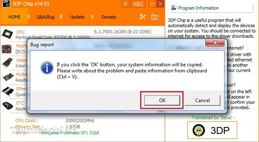 Cách cập nhật driver bằng 3DP Chip hiệu quả nhất