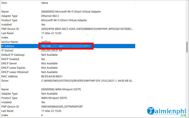 Cách kiểm tra địa chỉ IP trên máy tính đơn giản nhất, check IP trong L