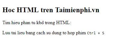Phần tử Computer Code trong HTML là gì? có bao nhiêu loại?