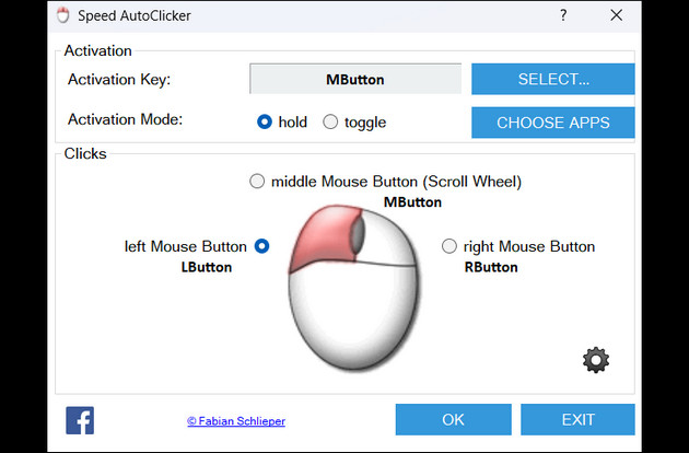 Download Speed Auto Clicker - Phần mềm AutoClick tốc độ siêu nhanh -ta