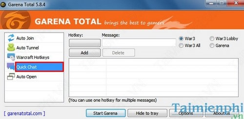 Garena Auto Join - Vào phòng game AOE, Starcraft, War 3 tự động trên L