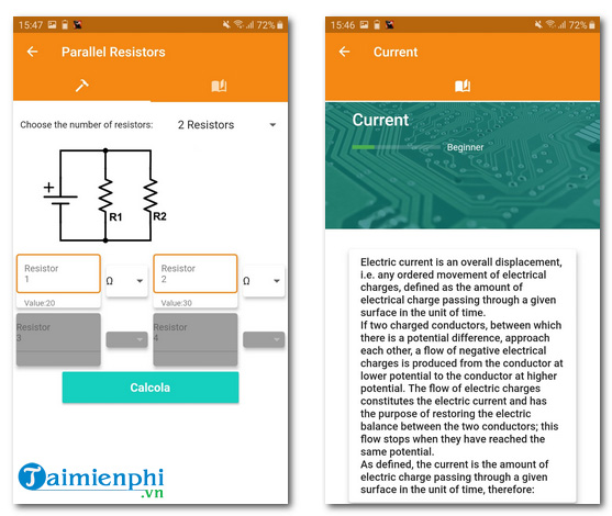 Download ElectroMaster App Cho Android - Ứng dụng học tập về điện từ
