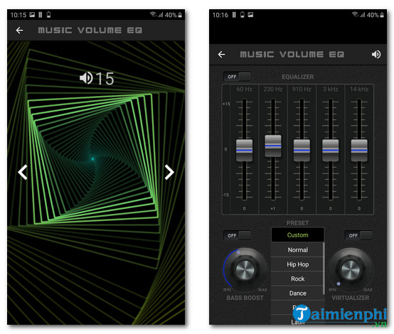 Download Music Volume EQ - Khuếch đại âm thanh, tăng âm lượng loa máy