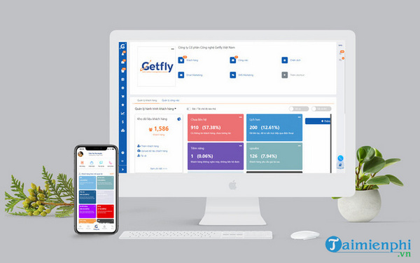 Phần mềm quản lý khách hàng Getfly CRM, chăm sóc, cập nhật thông tin t