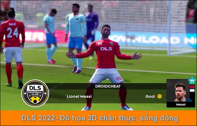 Tải DLS 2022, Download Dream League Soccer 2022, game quản lý bóng đá